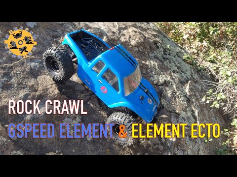 Gspeed Element | Element Ecto | Rock Crawling - YouTube