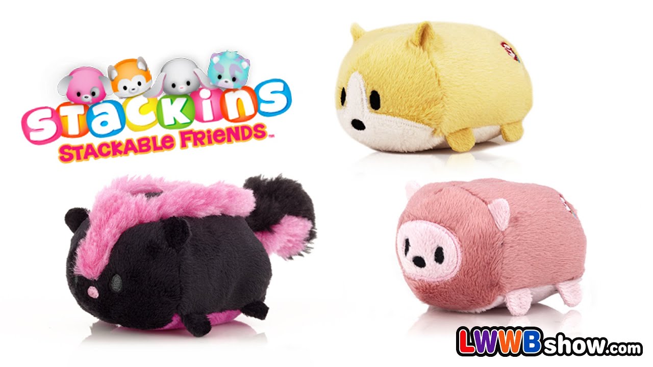 Stackins Stackable Friends Funrise Toys Surprise Package - YouTube