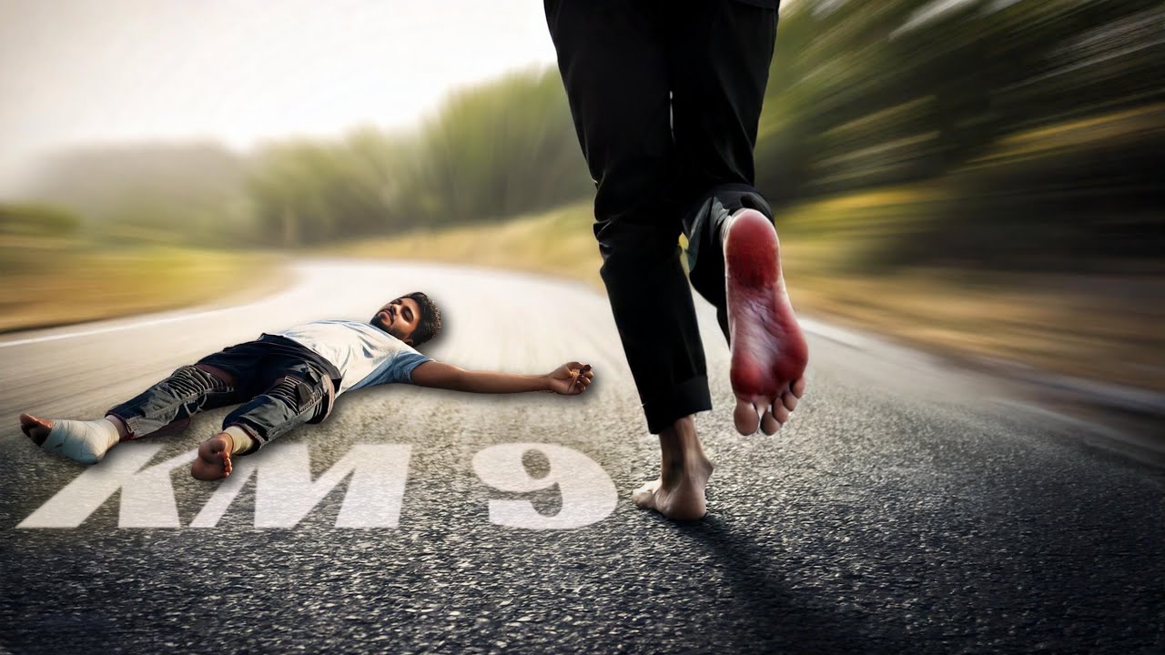 RUNNING 10KM WITHOUT SHOES!! CAN I SURVIVE? - YouTube