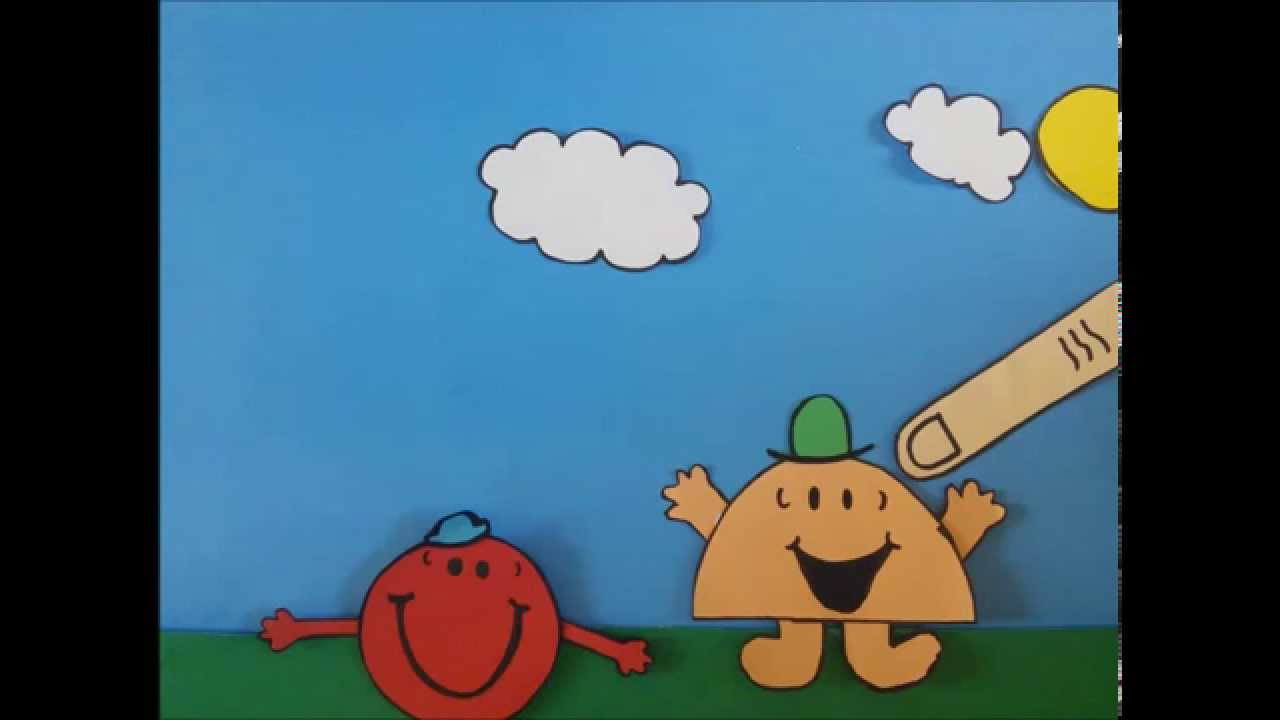 shape mr men maths - YouTube