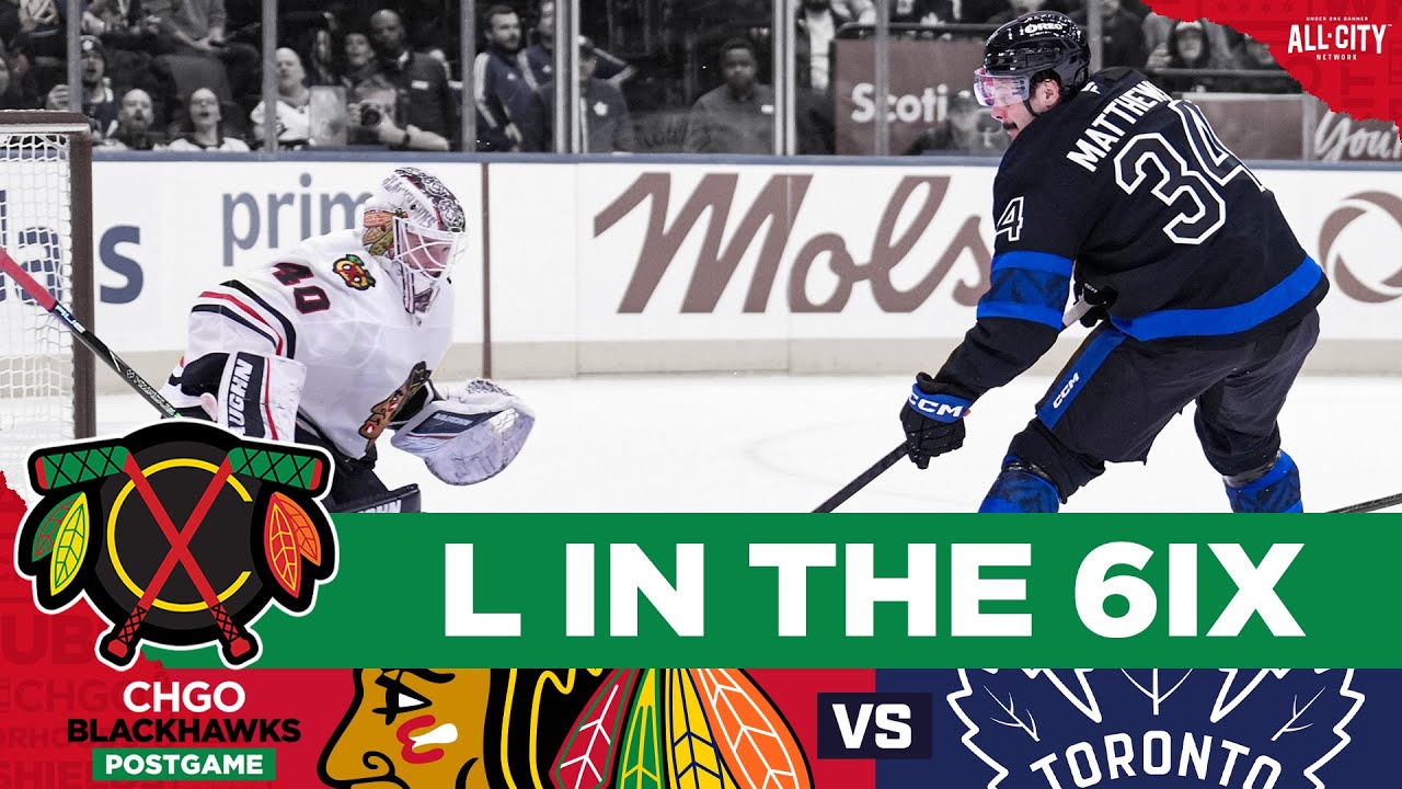Chicago Blackhawks drop 3rd straight game vs Toronto Maple Leafs | CHGO ...