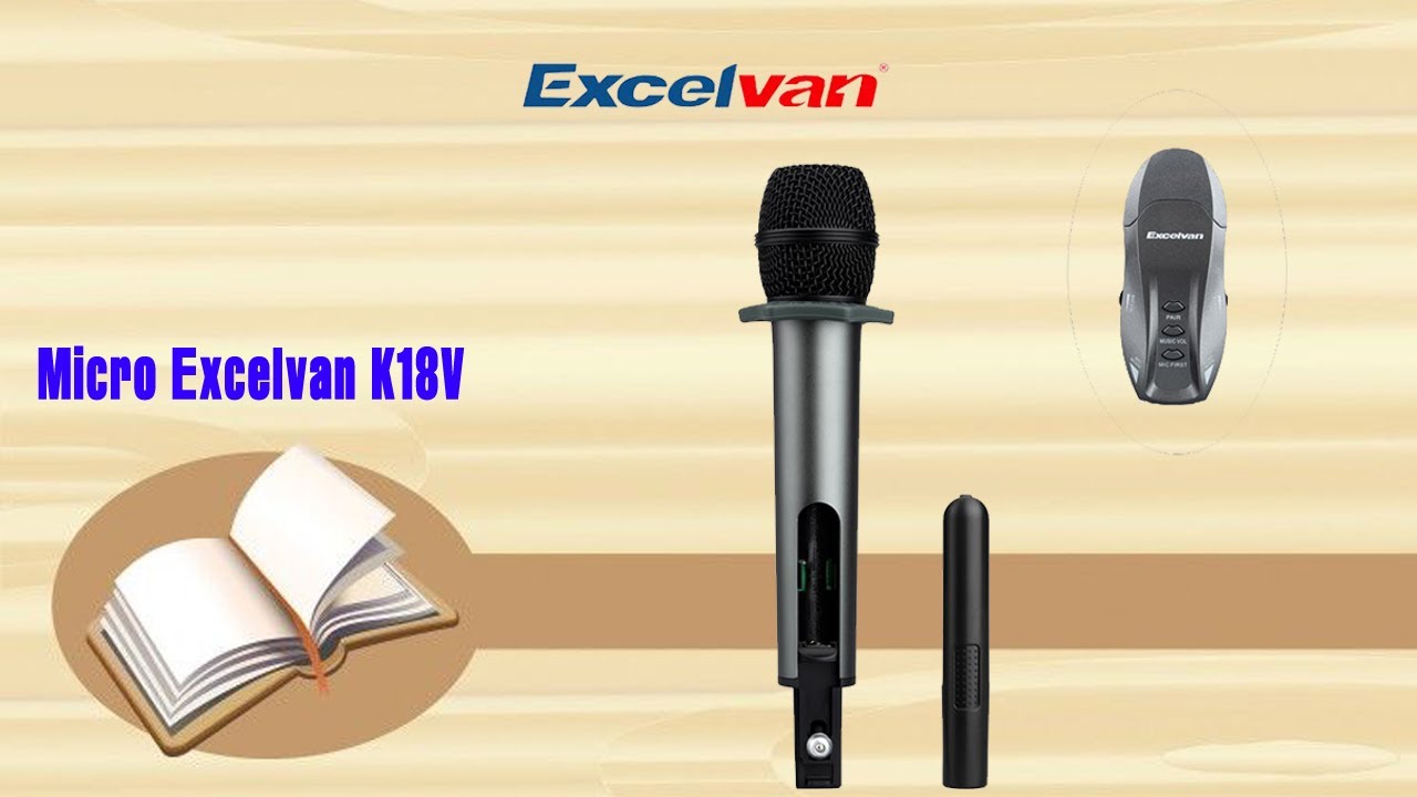 Hướng dẫn dùng mic Micro Excelvan K18v với Loa di động hay nhất. - YouTube