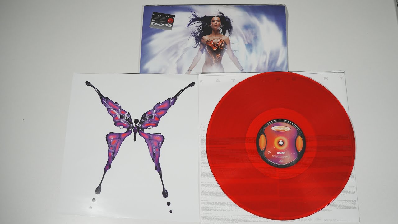 Katy Perry - "143" red vinyl unboxing - YouTube