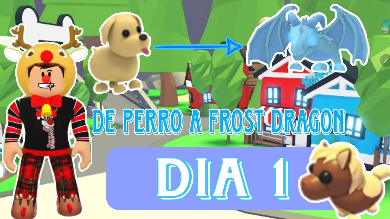 De Perro Normal a Frost Dragon Durante 15 Días | DÍA 1 | Axel el crack ...