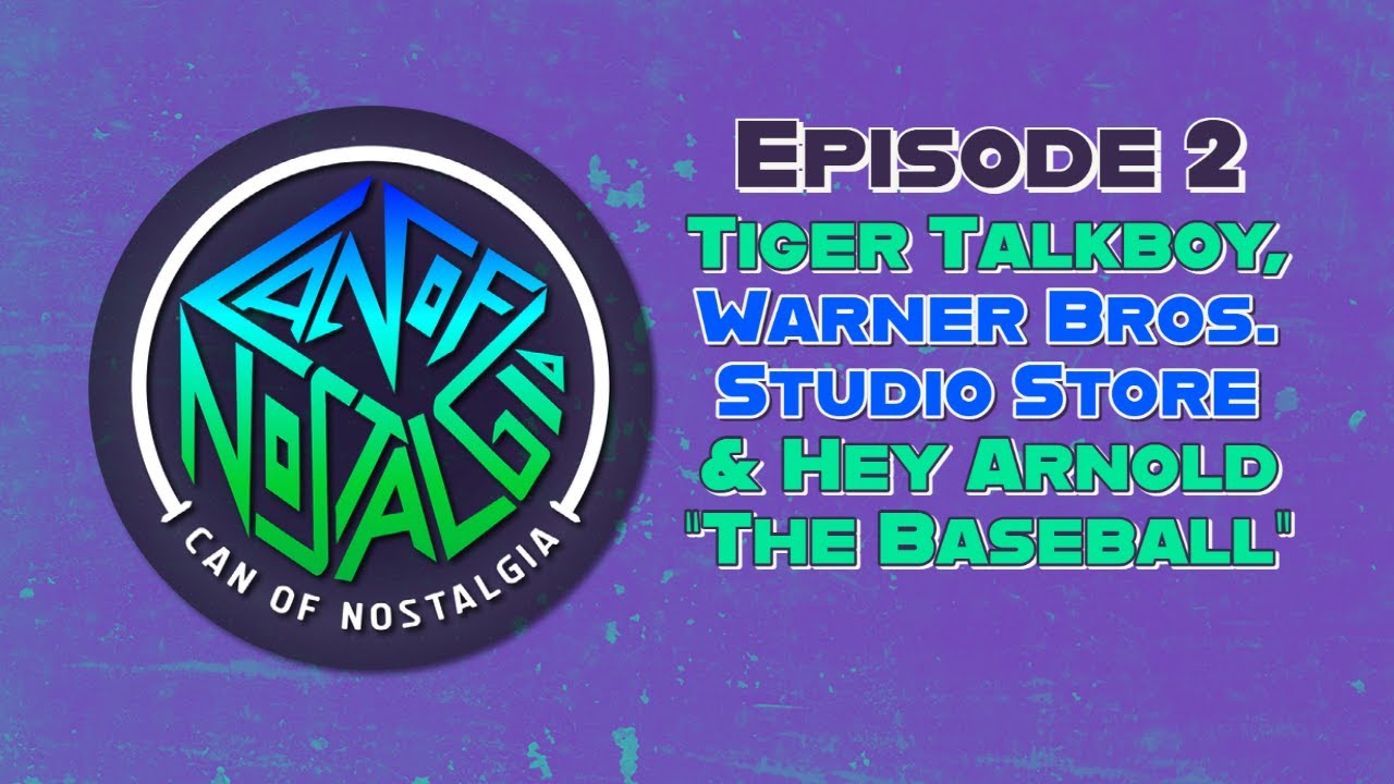 Tiger Talkboy, Warner Bros. Studio Store, & Hey Arnold “The Baseball ...