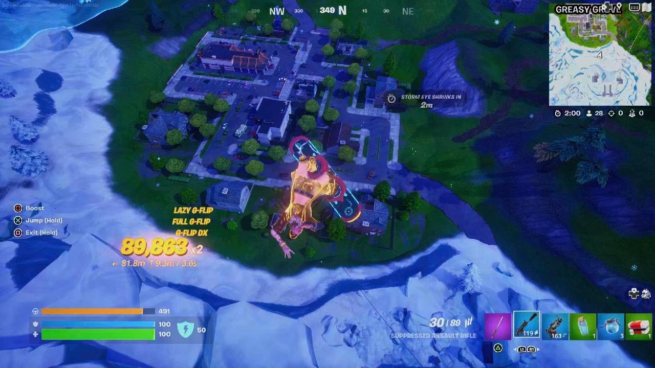 The Final Driftboard Backflip (Fortnite OG) - YouTube