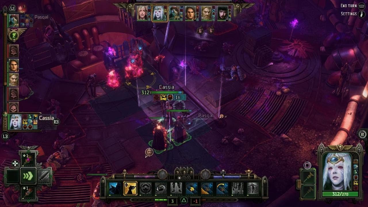 Warhammer 40000: Rogue Trader Edge of Daybreak Boss on hard Rocksaw ...