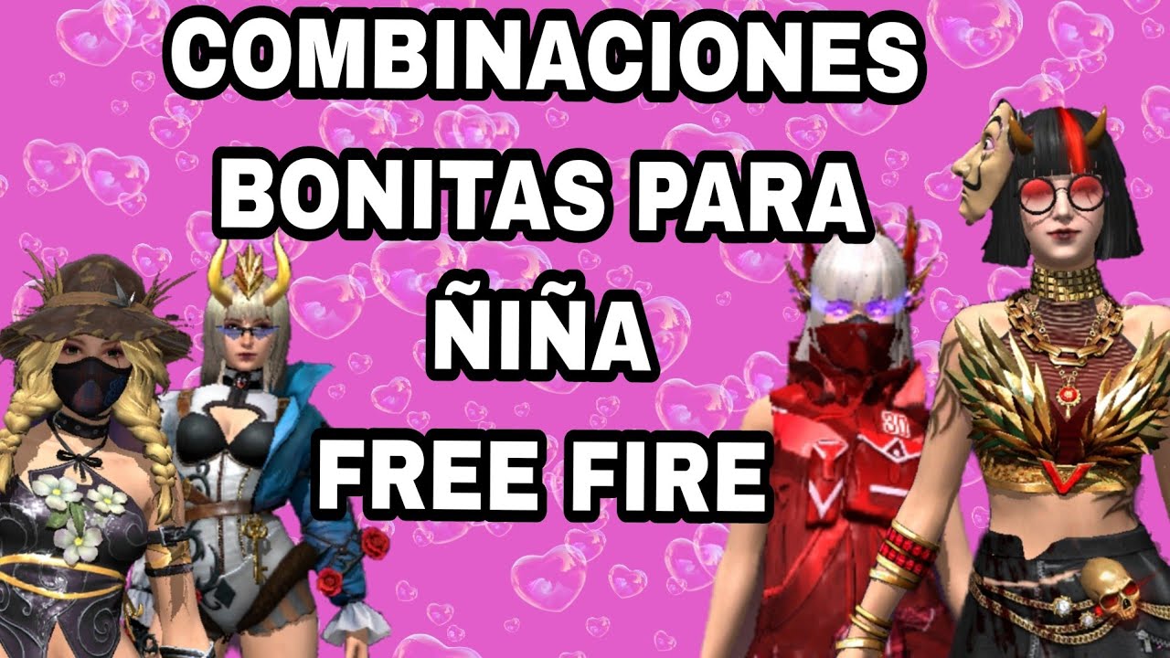 COMBINACIONES DE ROPA PARA CHICAS - Free Fire - OUTFITS PARA CHICAS ...