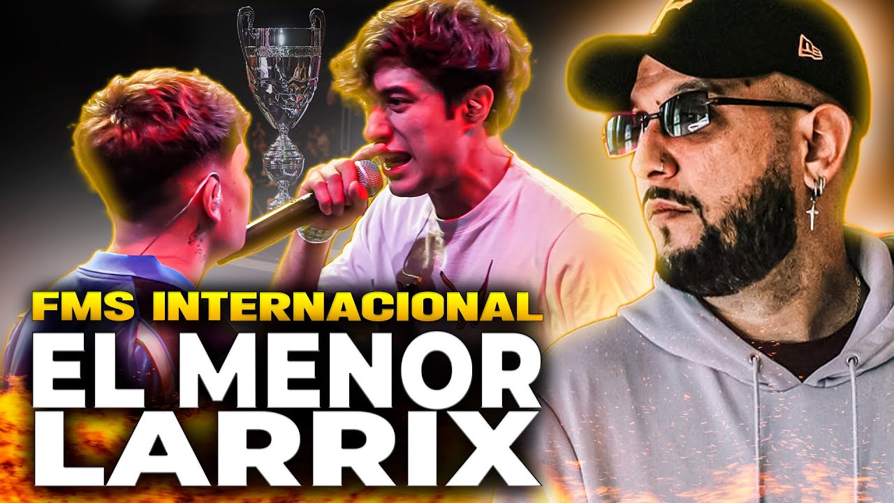 🏆 LA FINAL DE FINALES 🏆 | PIEZAS REACCIONAN A LARRIX VS EL MENOR | FMS ...