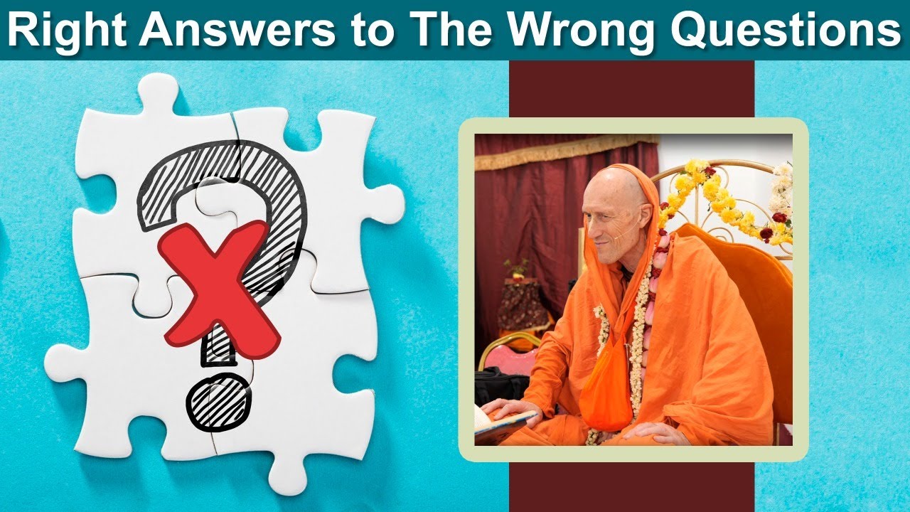 Right Answers to The Wrong Questions - YouTube