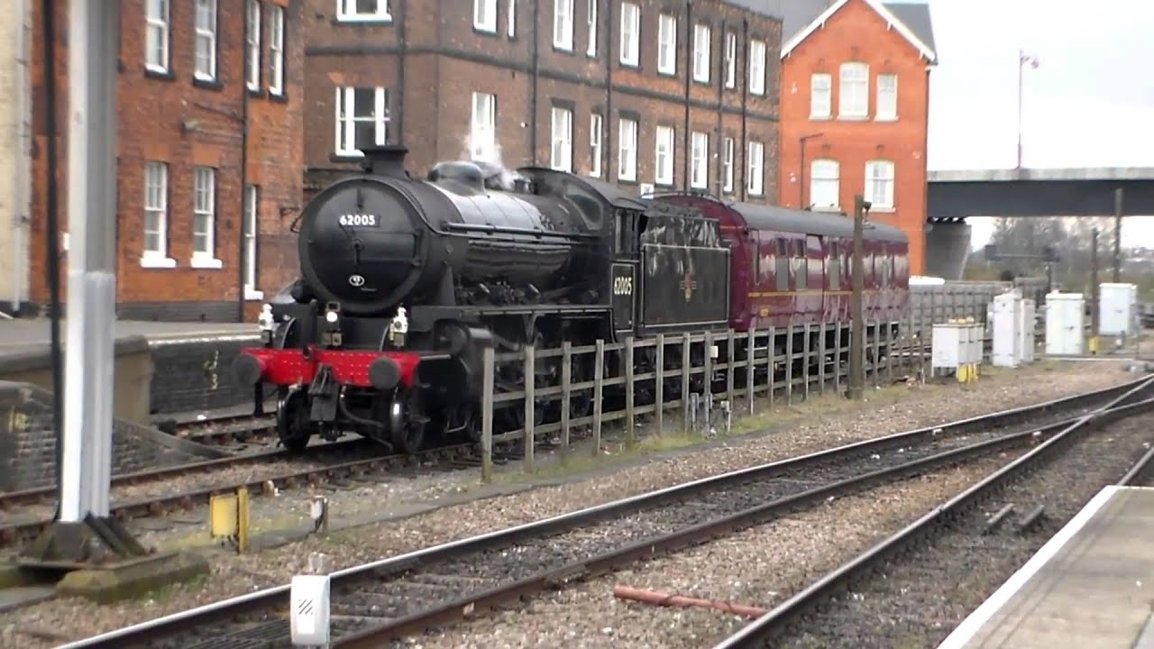 LNER K1, 62005 at Derby (23rd March 2015) - YouTube