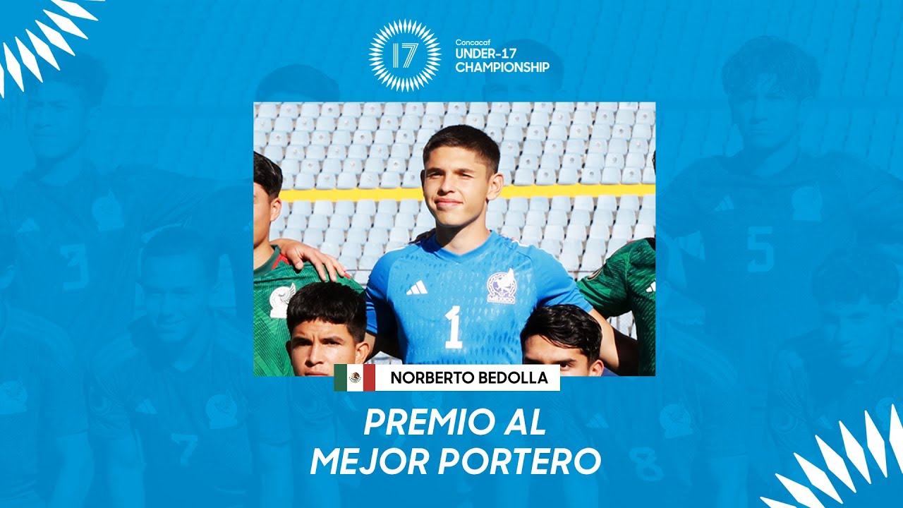 Concacaf Under-17 Championship Awards | Norberto Bedolla gana el premio ...