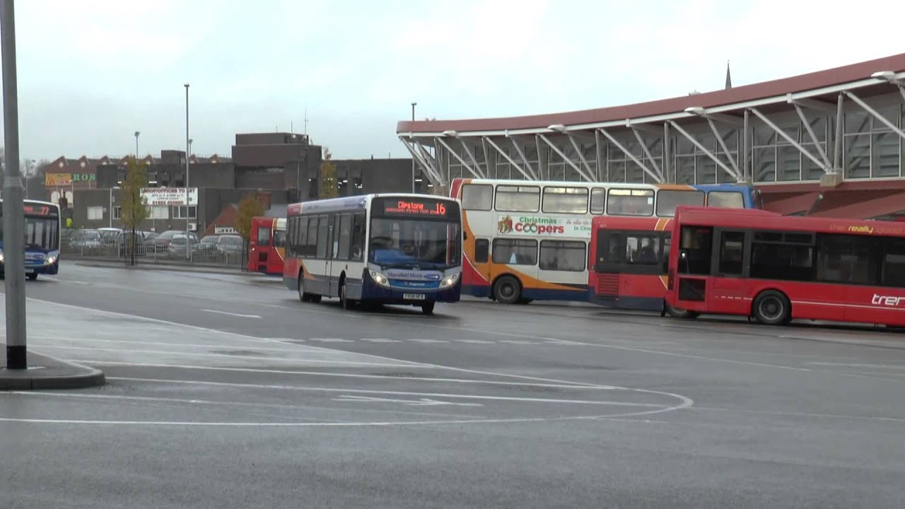MANSFIELD BUS STATION DECEMBER 2015 - YouTube