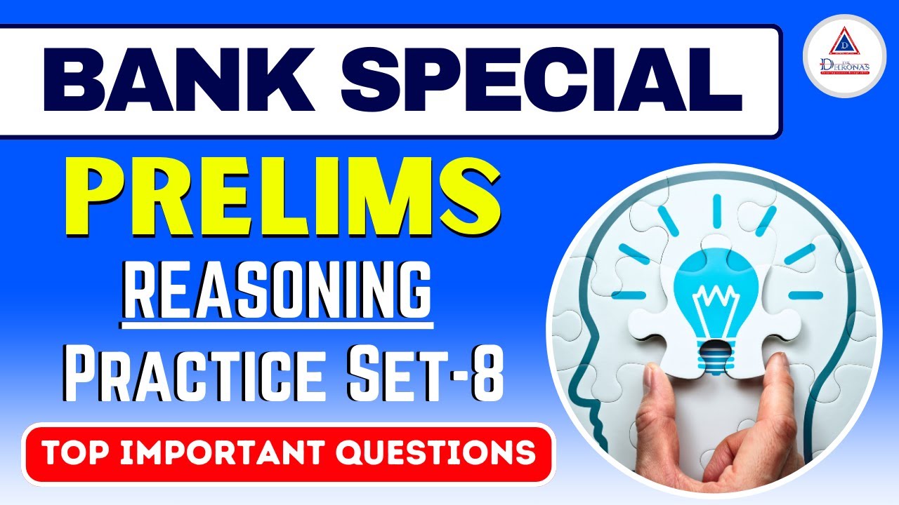 Reasoning Practice Set- 8 ।। Bank Prelim Special ।। #reasoning # ...