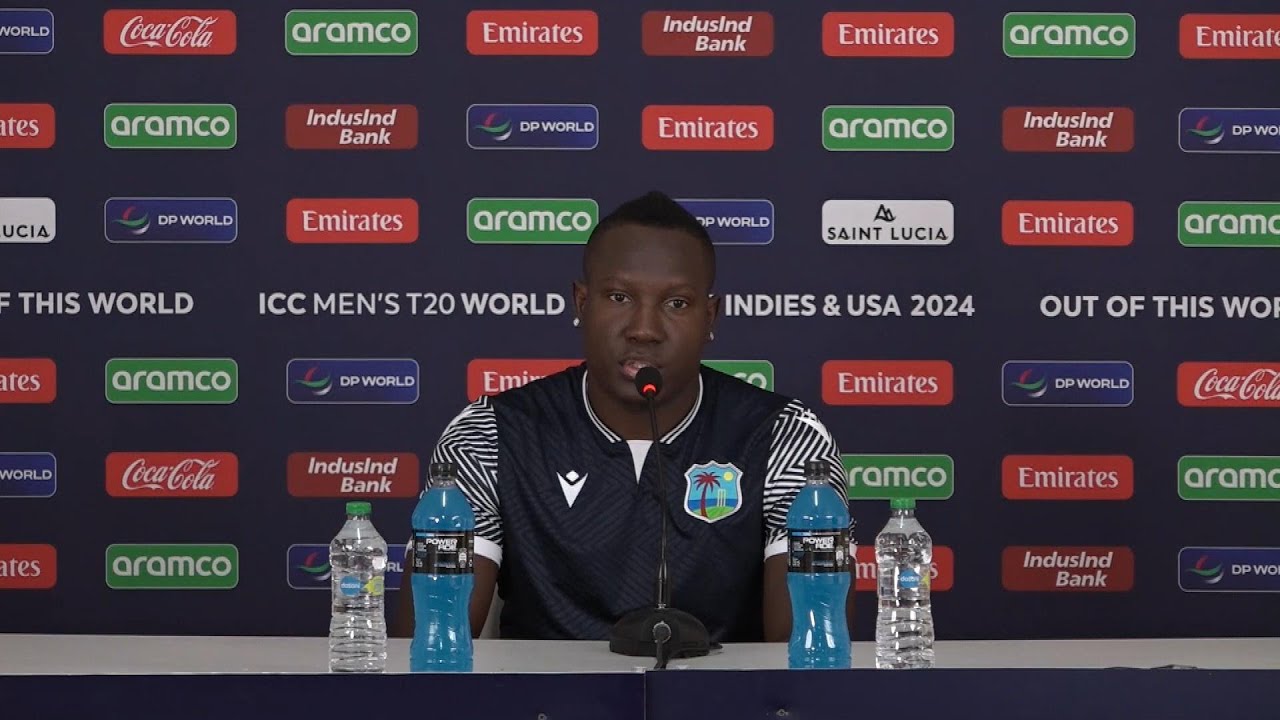 Windies hopes to remain unbeaten going into Super 8 - YouTube