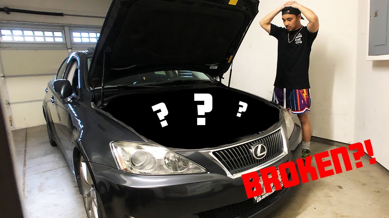 Fixing My Broken Lexus?! | Quarantine Vlog - YouTube