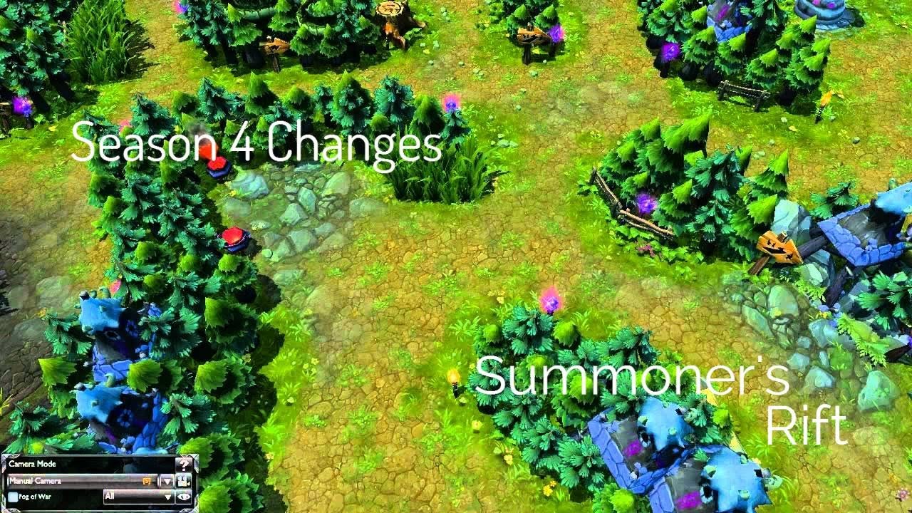 Summoner's Rift changes - Season 4 - YouTube