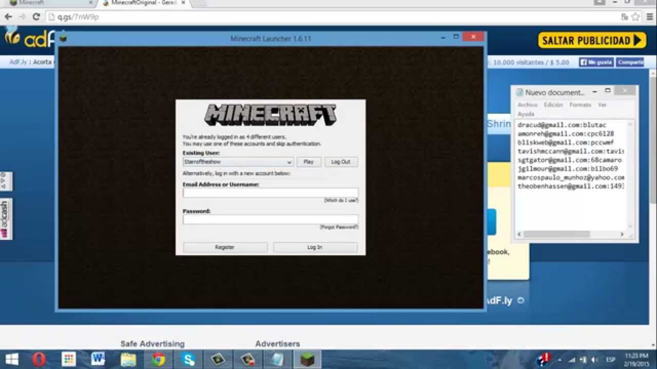 Como conseguir una Cuenta de Minecraft Premium GRATIS!!! - YouTube