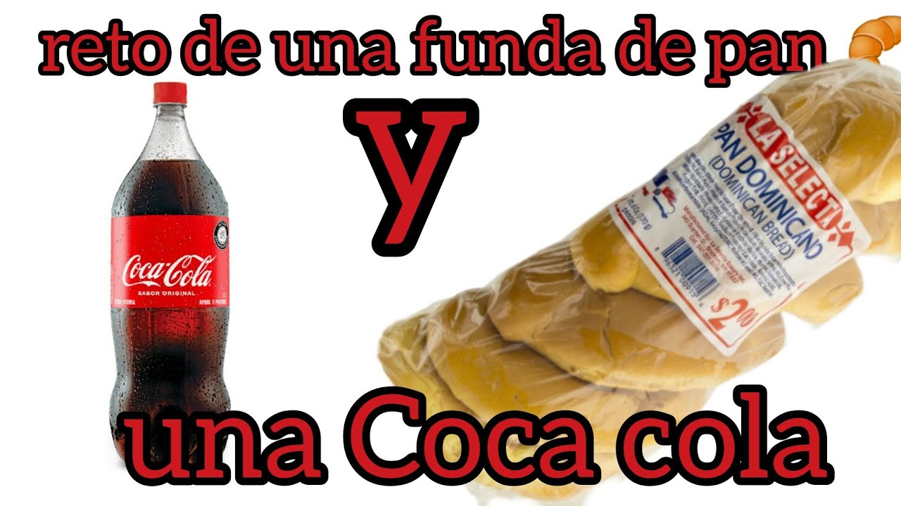 (primera parte) RETO de una COCA COLA y una funda de PAN 🥐 sólo en ...