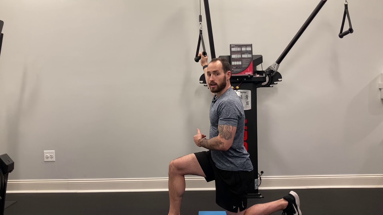 Half Kneeling Inline Chop (Cable) - YouTube