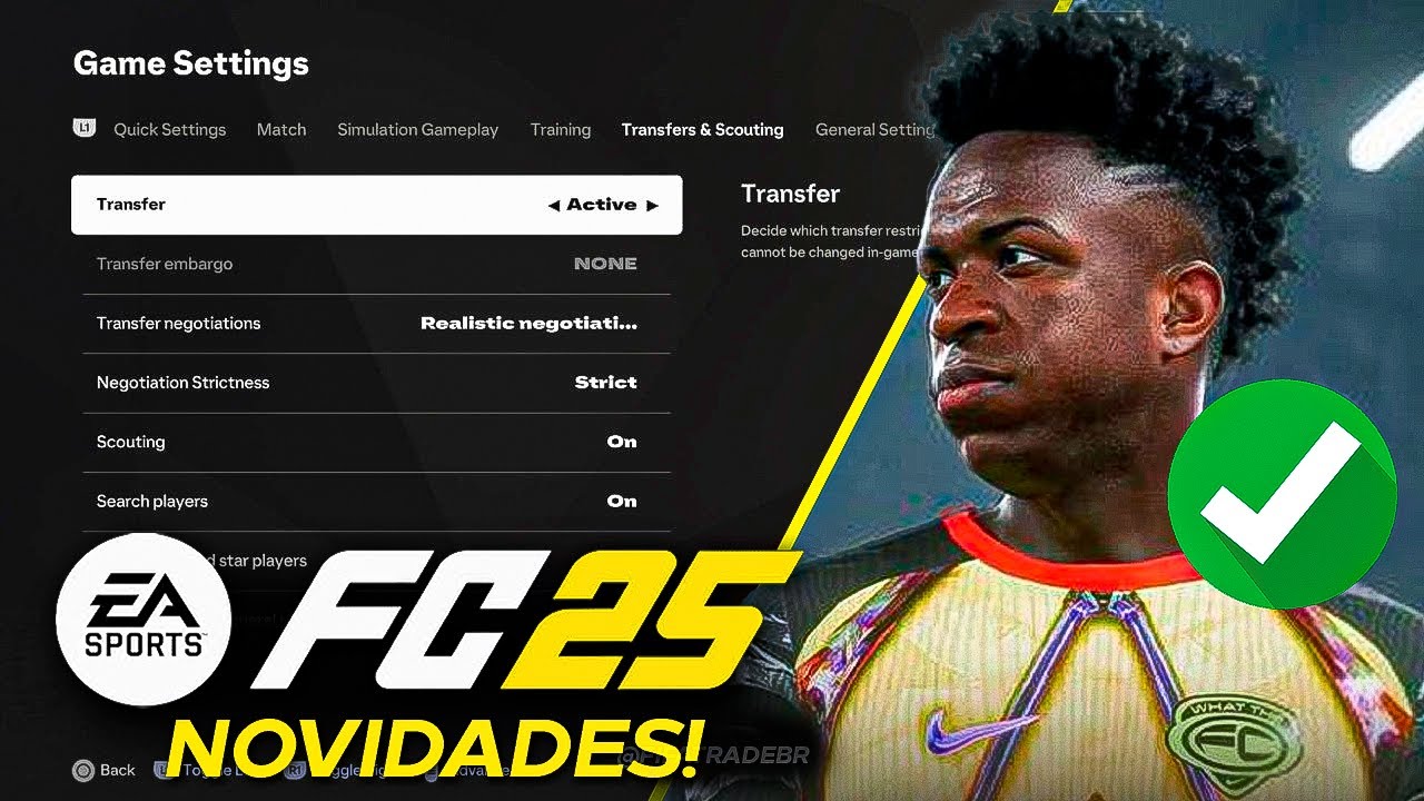 EA FC 25 -🔥NOVIDADE INUSITADA NO MODO CARREIRA! NOVAS ANIMACOES DE VINI ...