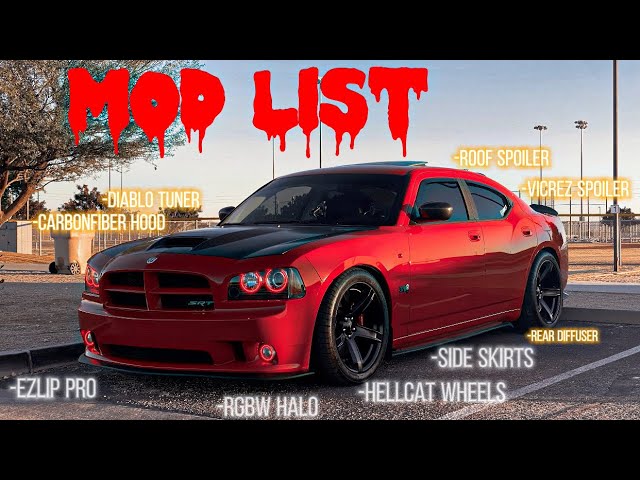 Stanced Dodge Charger Srt8
