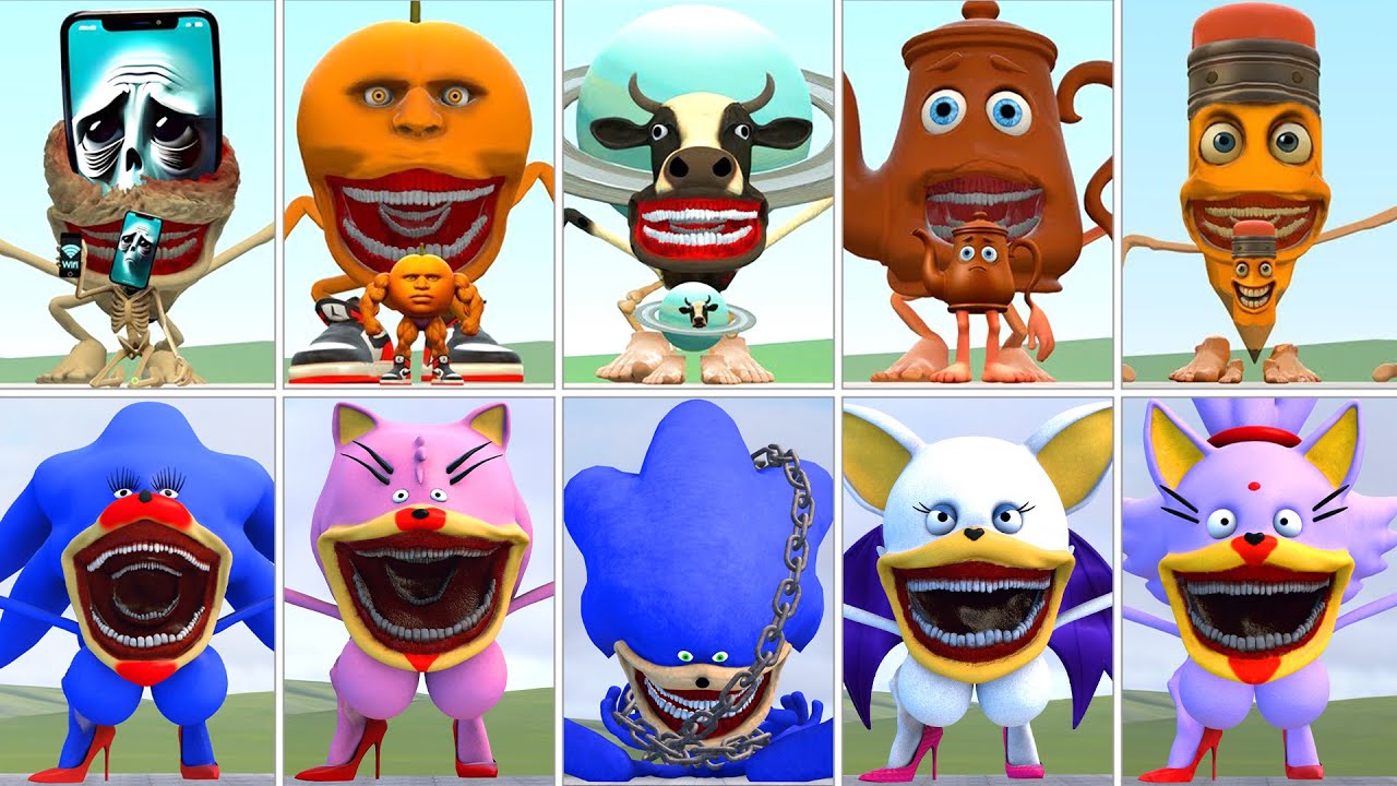 EVOLUTION OF ALL SHIN SONIC LOVE STORY VS ITALIAN AI BRAINROT MEMES in ...