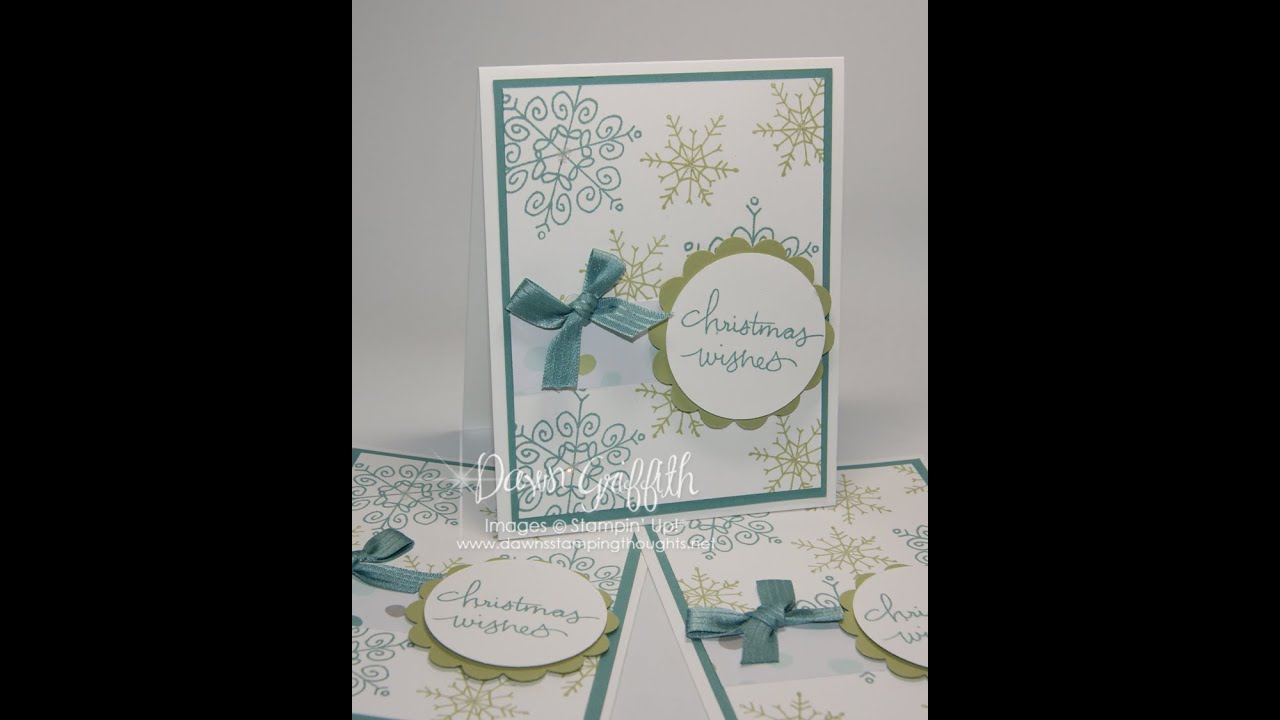 Endless Wishes Christmas card with Dawn - YouTube