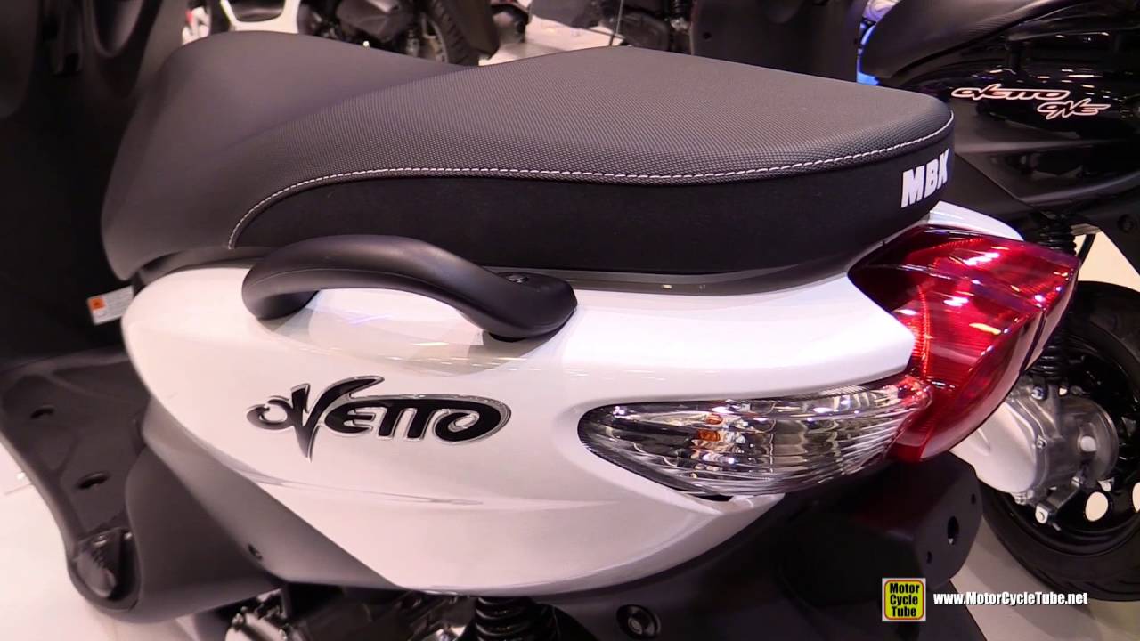 2016 MBK Ovetto 50 Scooter - Walkaround - 2015 Salon de la Moto Paris ...