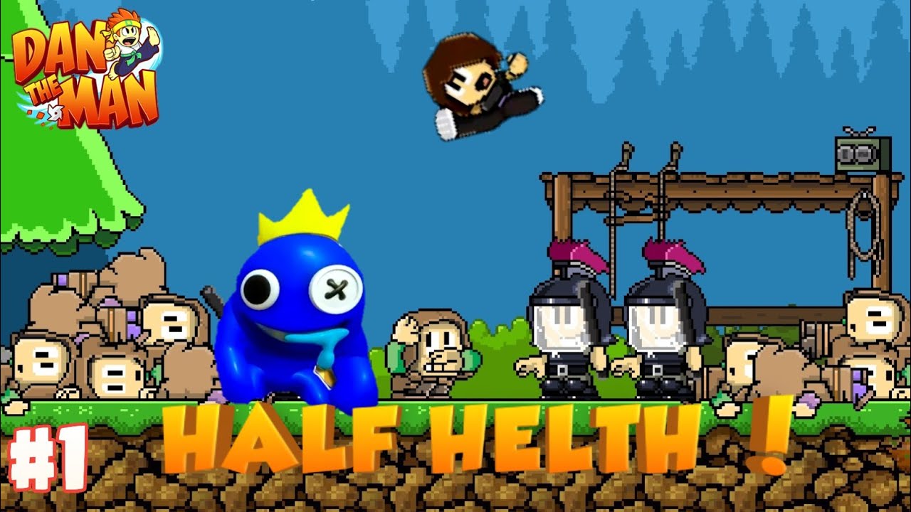 Dan The Man - Gameplay Walkthrough Part 1 - Stage 8: Levels 1 (iOS ...