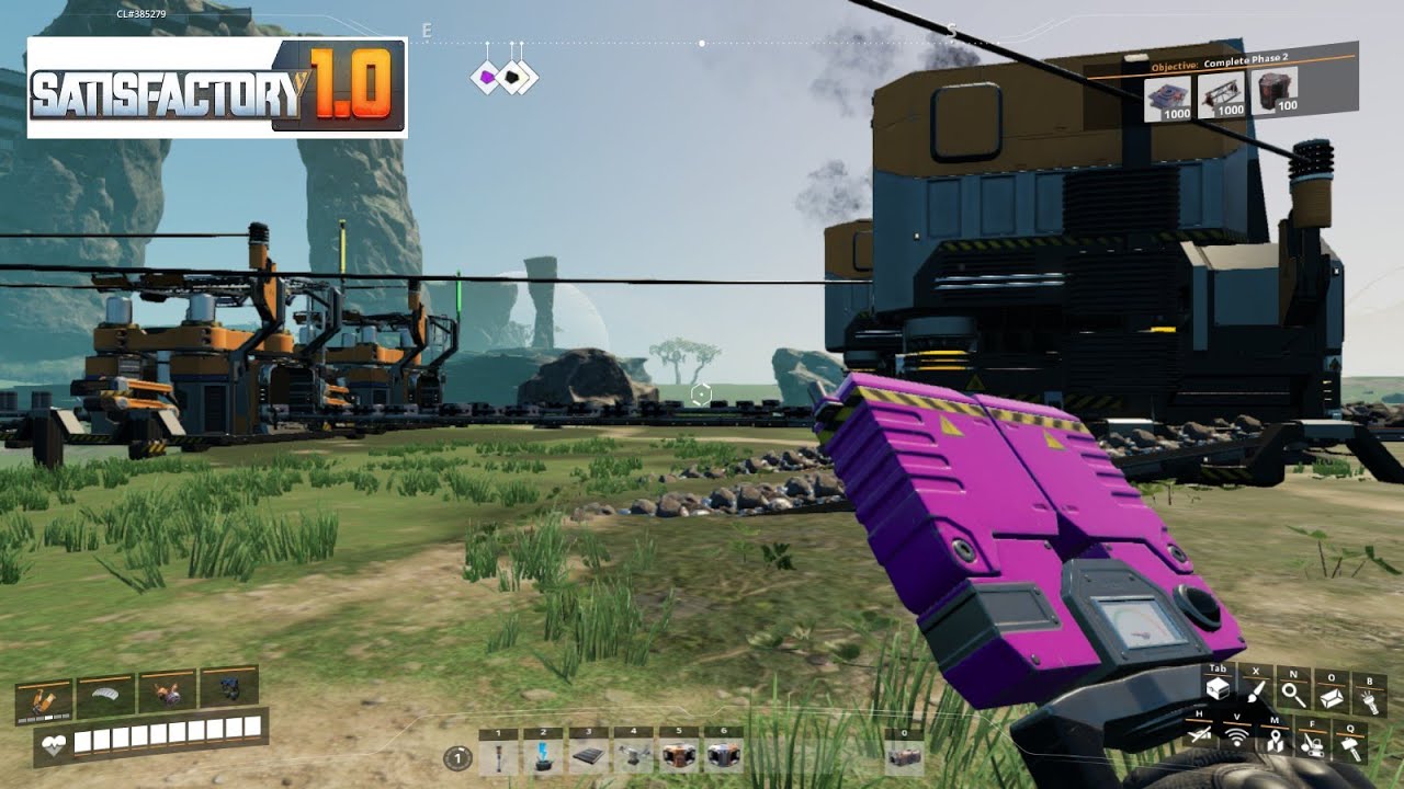 Satisfactory Ep 11: Basic Steel Production Complete - YouTube