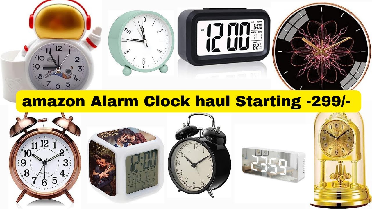 Digital Alram Clock for Home Decor under - 299/- - YouTube