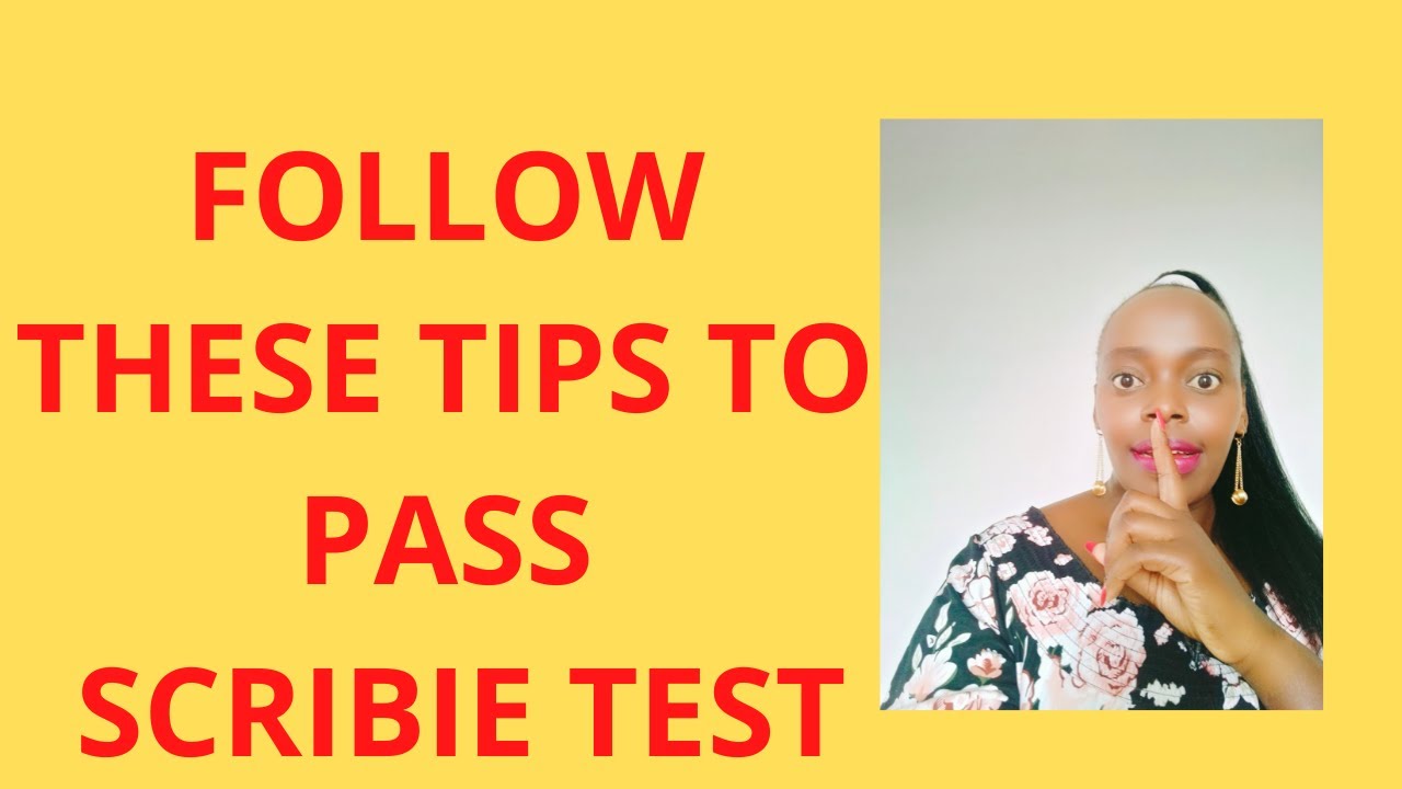 How to prepare for Scribie transcription test/ How to pass the test ...