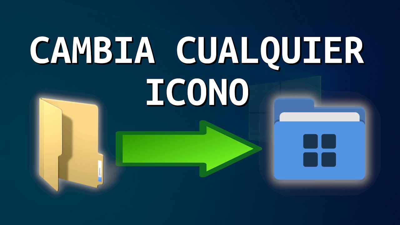 📁 Personalizar ICONOS en Windows 10 sin PROGRAMAS - TUTORIAL - YouTube