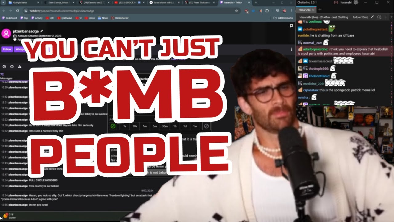 Hasan Confronts Double Standards and Hypocrisy - YouTube