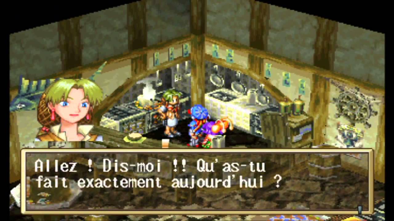 Grandia #1 - Parm #1 - Les Quatres Trésors - YouTube