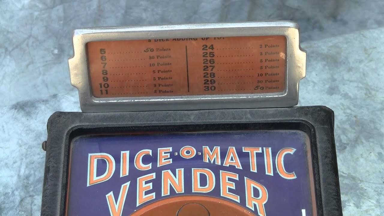 Dice-O-Matic Vender (Vendor) Trade Stimulator - YouTube