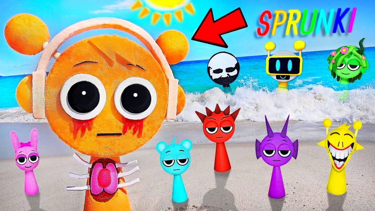 SPRUNKI (Beach Day) INCREDIBOX SPRUNKI - Part 3 - YouTube