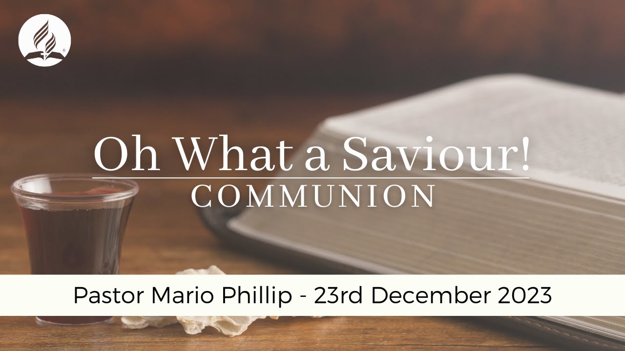 Oh What A Saviour! - Pastor Mario Phillip - YouTube