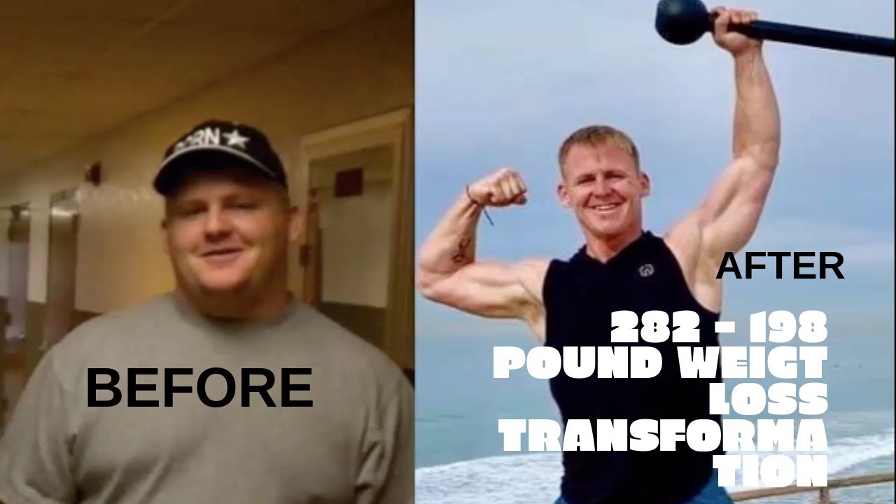 282 - 198 Pound Weight Loss Transformation. Before and After Photos ...