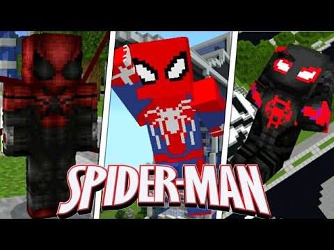 😱The new SPIDERMAN MOD for Minecraft that everyone should INSTALL - YouTube