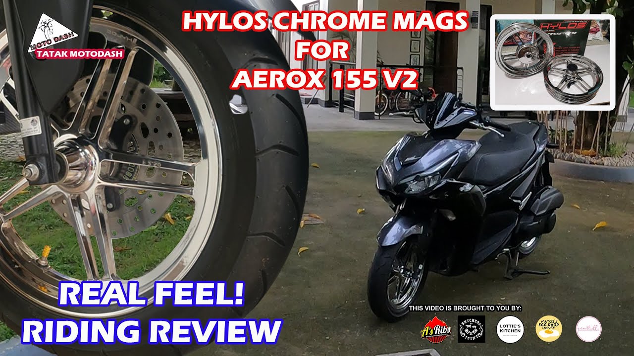HYLOS MAGS for AEROX 155 V2 - Parang hindi maganda performance... - YouTube