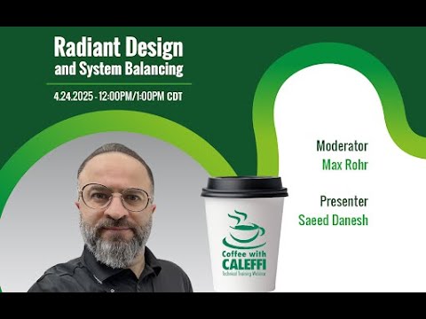 Radiant Design and System Balancing - YouTube
