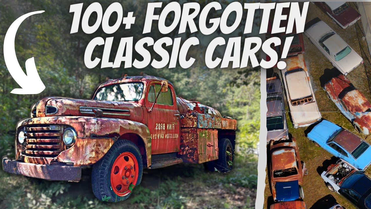 We Found A JUNKYARD Full of Abandoned Classic Cars and Trucks! Mopar ...