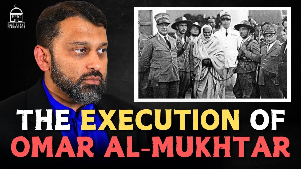93 Years Ago: Omar al-Mukhtar Executed | Shaykh Dr Yasir Qadhi - YouTube