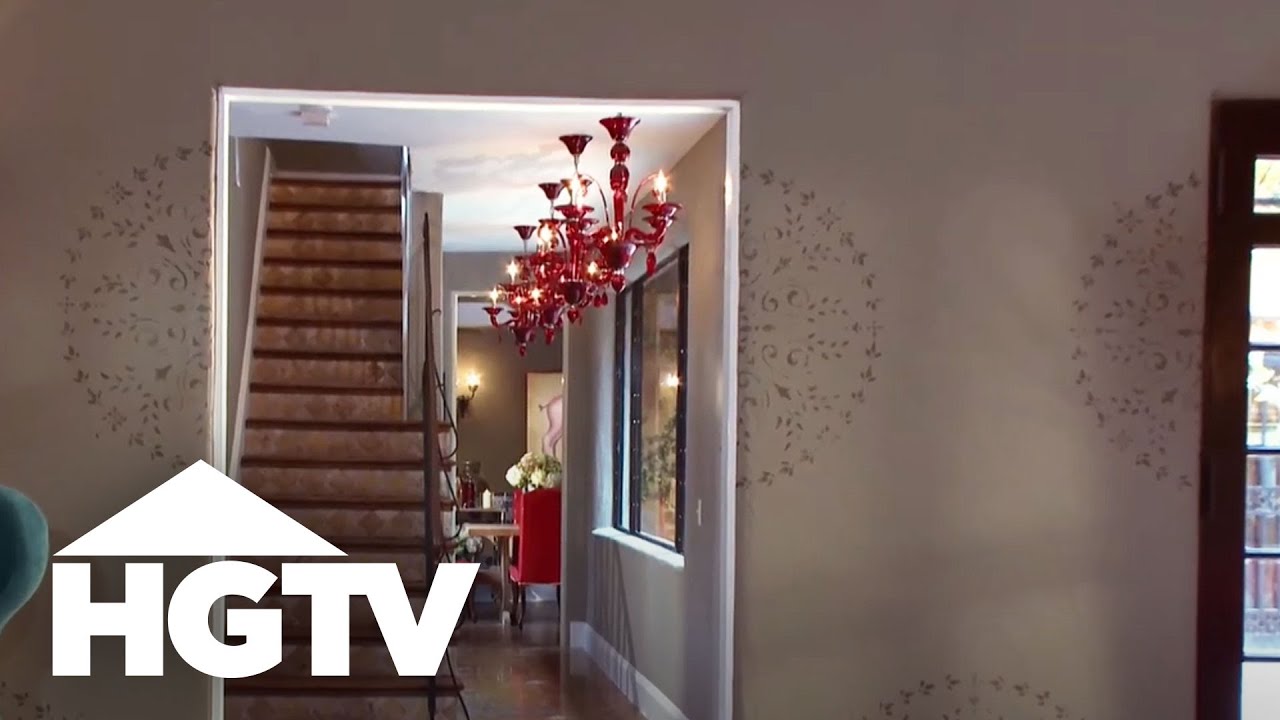 Painting Subtle Stencils | Color Splash | HGTV - YouTube