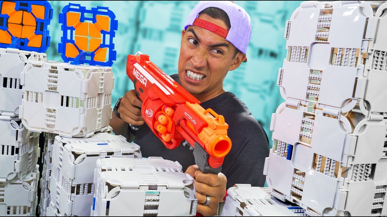 NERF Build Your Base Challenge! [Ep. 2] - YouTube