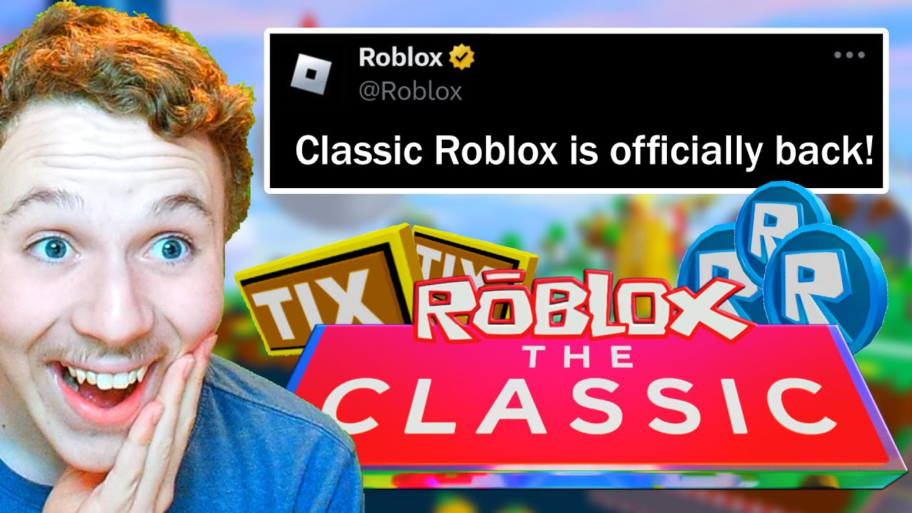 CLASSIC Roblox is RETURNING! - YouTube