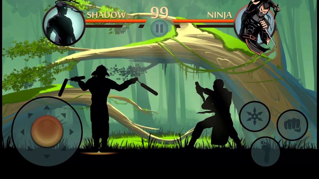 survival battle in shadow fight two up to 10 rounds in HERMIT mode ...