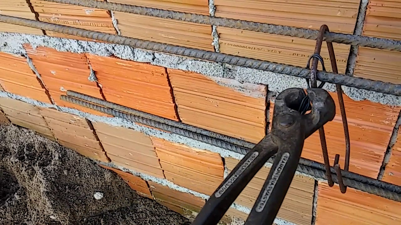 como fazer ferragem armação e amarração muito simples e fácil, faça ...